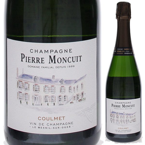 トスカニー イタリアワイン専門店 / シャンパーニュ ブリュット ブラン ドゥ ブラン キュヴェ ユーグ ドゥ クルメ NV ピエール モンキュイ 750ml [発泡白] Champagne ...